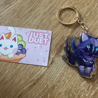 Valorant Jett Cat Keychain - Etsy