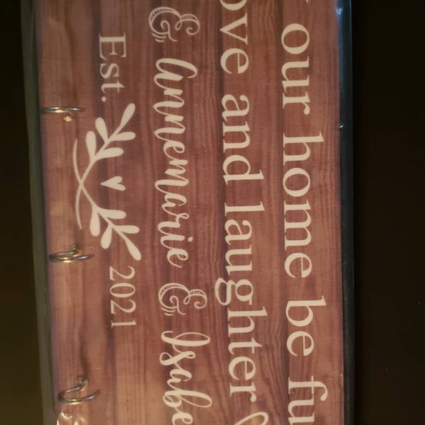 Personalized Key Ring Holder, Family Key Holder, Home Key Rack, Couples ...