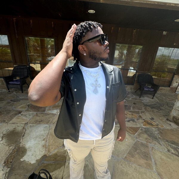 Gothic Chrome Hearts Handcrafted Choke Chain Necklace, Gothic Chrome ...