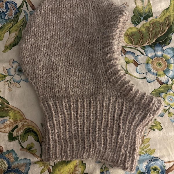 Cosy Balaclava - Knitting Pattern in ENGLISH - Etsy