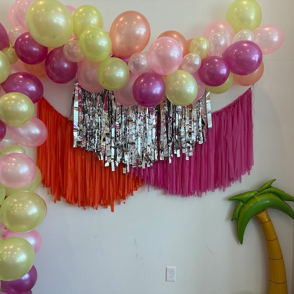 DIY Ceiling Aerials, Ceiling Installation, Ceiling Fringe, Streamers ...