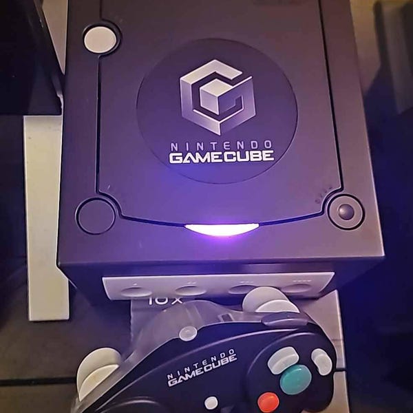 Gamecube Logo Custom Gamecube Jewel, Badge, Faceplate - Etsy