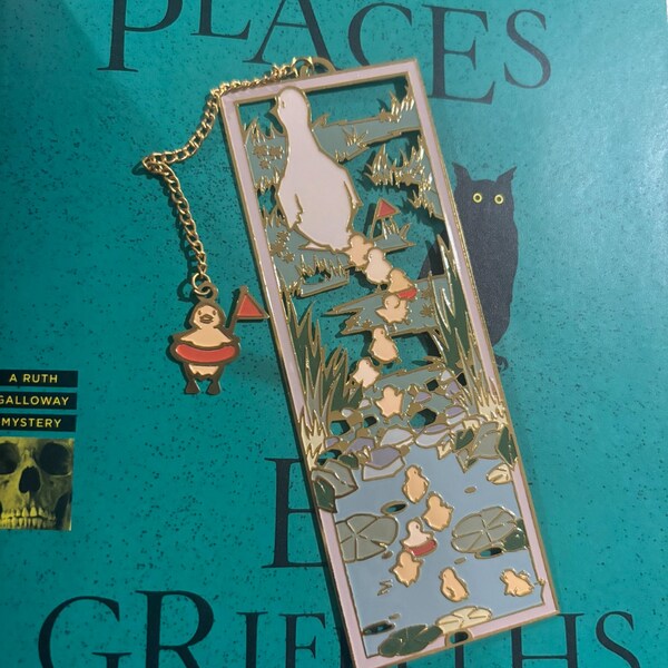 Duckies | Original Design | Enamel Bookmark / Charm | 11x4cm - Etsy