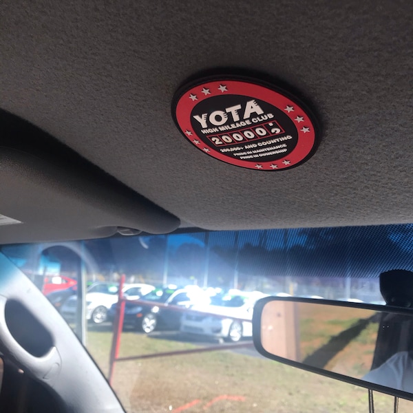 High Miles Patch 200K Fits Headliners of Toyota FJ Cruisers May Fit ...