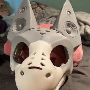 Bionic Skulldog 3d-model for 3d Print cyberskull - Etsy