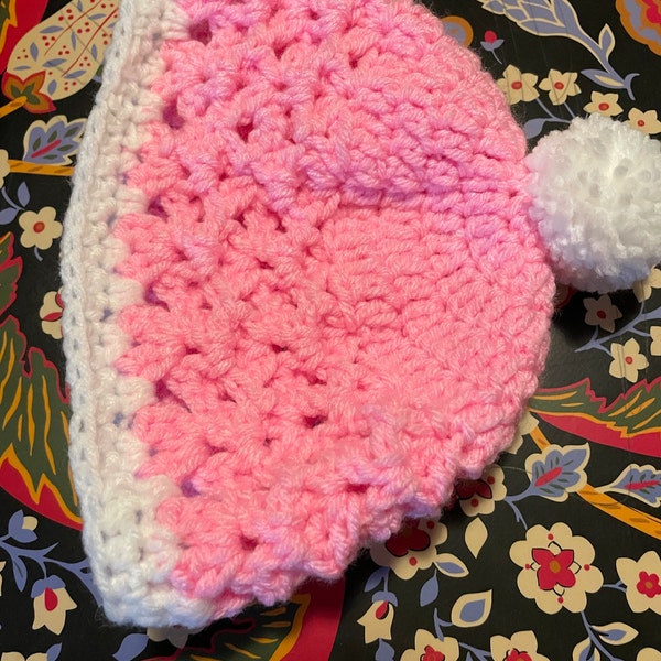 Digital PDF Crochet Pattern: Crystal Waves Crochet Baby Hat, Beanie or ...