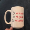 My House My Rules My Coffee Mug From Knives Out / 11oz & 15oz - Etsy