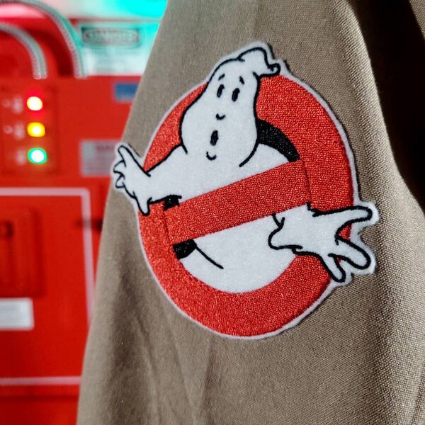Ghostbusters Logo Patch Embroidered Iron on Patch Flight Suit Costume ...