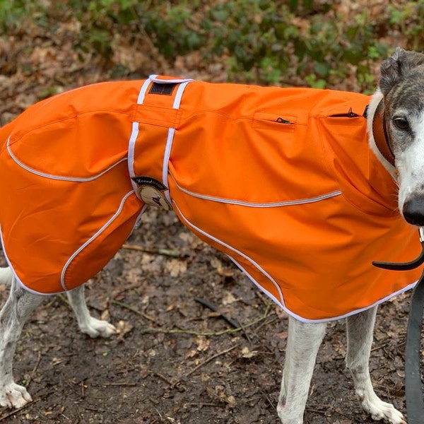 Greyhound, Lurcher & Whippet Lightweight Waterproof Rain Mac/rain ...