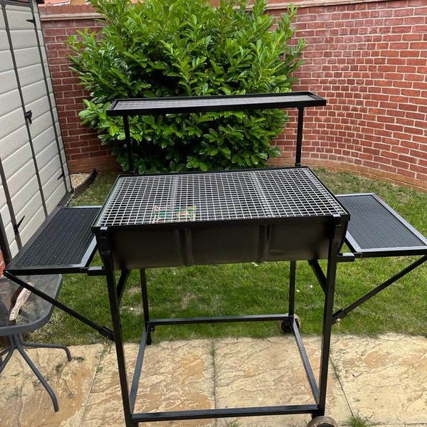 Oil Drum Smoker. BBQ. Steel Drum Barbecue. Upcycled Oil Drum Barbeque ...