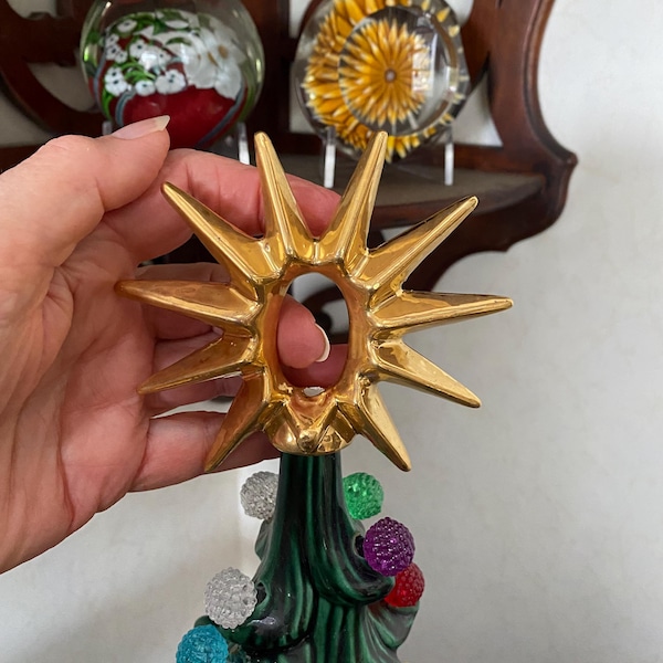 XL Gare Ceramic Tree With Mother of Pearl and 22k Gold - Etsy