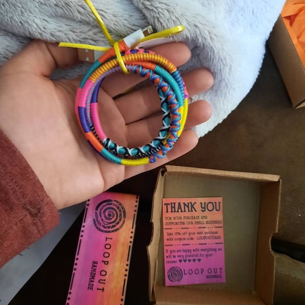 Wrapped Yarn Charger Cable / Handmade Lightning Cable / Multicolor ...