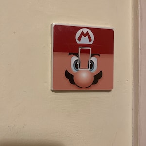 Super Mario Question Mark Box Light Switch Sticker UK - Etsy UK