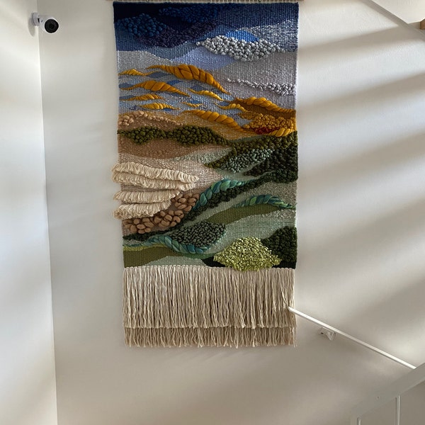 MADE TO ORDER Extra Large Handwoven Wall Hanging | Weaving | Tapestry ...
