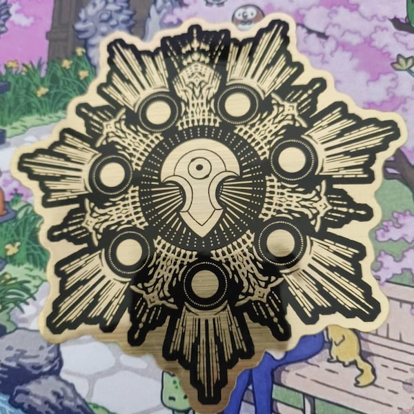 Final Fantasy XIV FFXIV Sticker - Azem Crystal Summoning Circle Decal ...