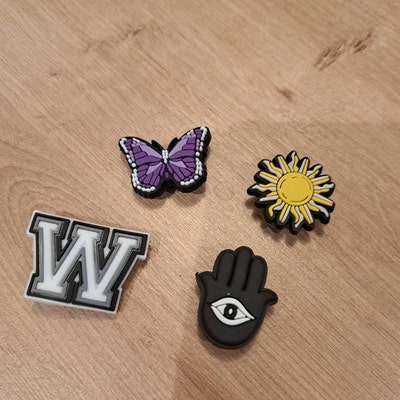 Croc Charms Shoe Clog Accessories Pin Badge Summer Spring Holiday Blue ...