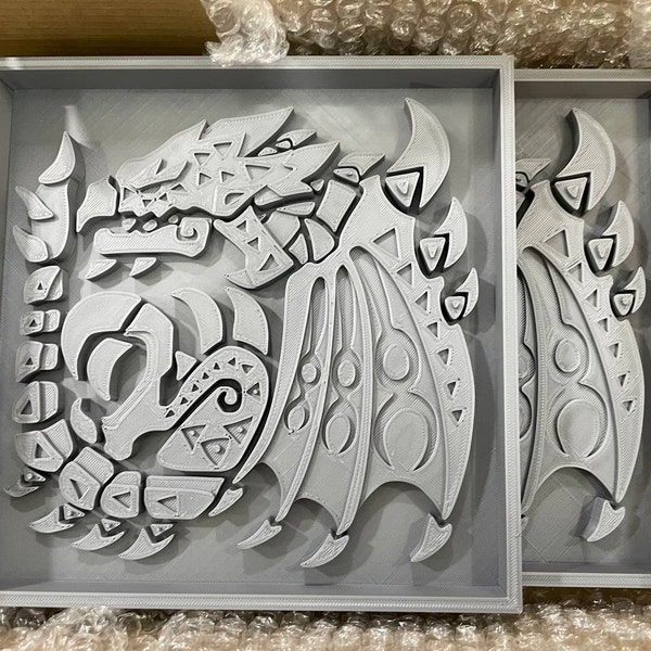 Monster Hunter Tile - Valstrax - 3D Printable Model File - Etsy