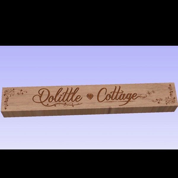 Personalised Wooden House Sign Carved in Oak.bespoke Plaque/house Name ...