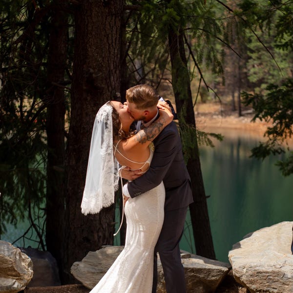 Floral Wedding Veil Big Floral Design Veil Silk 3d Flower Bridal Veil ...