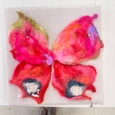 ART BATT, fancy Brown, Sepia Chocolate Cocoa Rust Mocha Cinnamon Merino ...