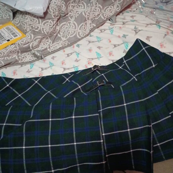 Scottish Tartan Ruana Wool-free Made by the Celtic Croft in the USA ...