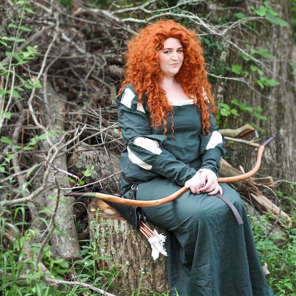 PVC Merida's Bow Functional Replica With Deluxe Finish - Etsy