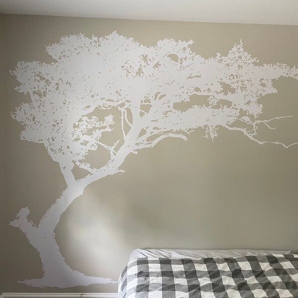 Large Wall Tree Decal Forest Decor Vinyl Sticker Highly Detailed ...