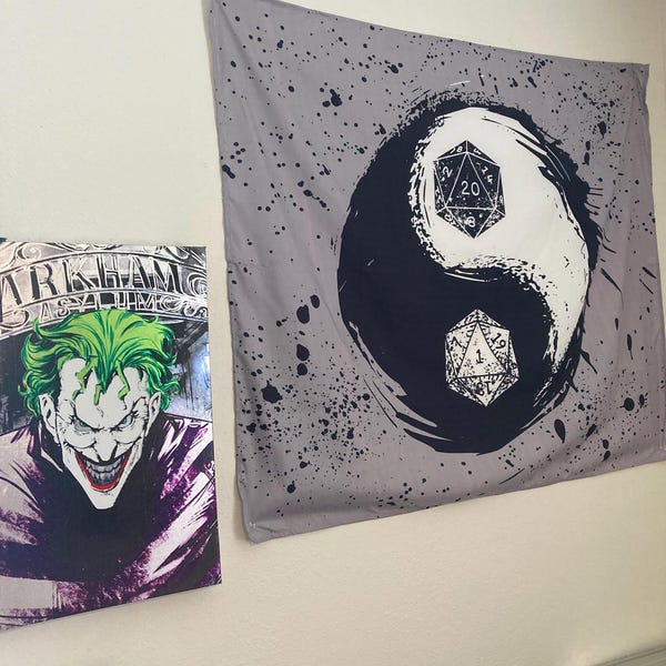 Map of Witchlight Carnival Indoor Wall Tapestry | Colored RPG Dungeons ...