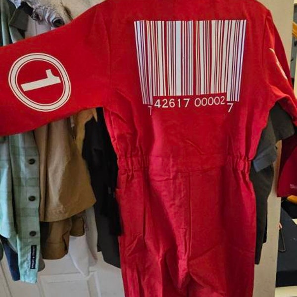 Slipknot Barcode SVG for IRON ON Halloween Costume Jumpsuit - Etsy