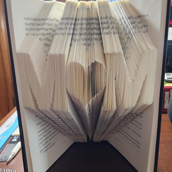 16 Folded Book Art Patterns and Book Art Projects, Book Folding ...