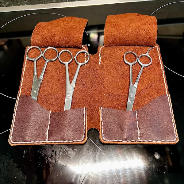 Leather Tool Roll PDF PATTERN - Leather Case Tote Bag Purse Digital ...