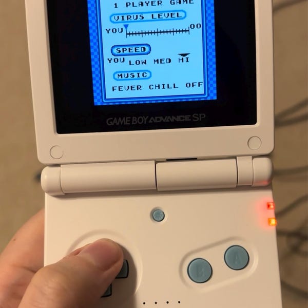 Gameboy Advance SP IPSV5 3.0 Inch HD 720*480 Retro Pixel Backlit Custom ...