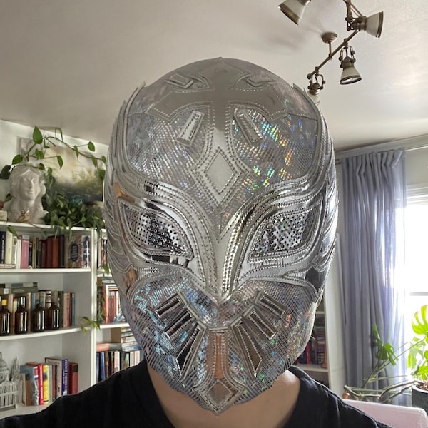 Hand Made TEMPLAR MASK Wrestling Mask Luchador Costume Wrestler Lucha ...