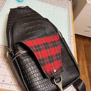 Sling Bag SEWING PATTERN, Digital File, VIDEO, Retro Style Sling Bag ...