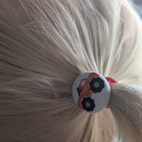 Ladybug Hair Slide, Ladybird Hair Tie, Ponytail Holder, Daisy, Snap ...