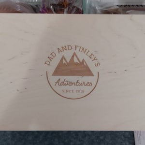 Wooden Keepsake Adventure Box for Kids Memory Box Christmas | Etsy