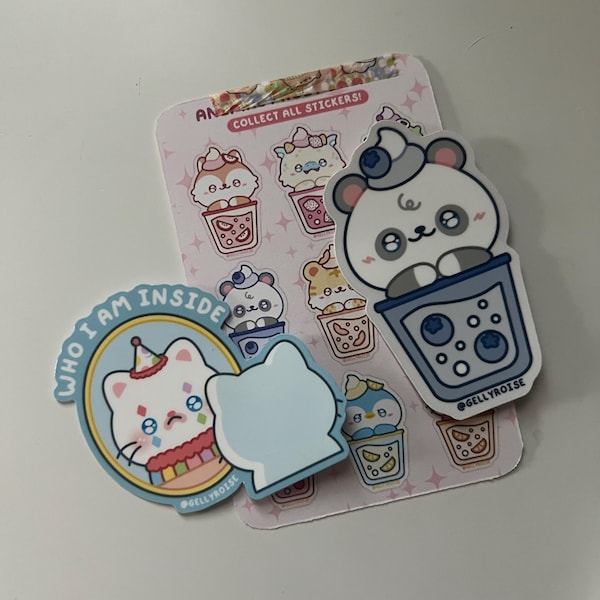 50 Cute Random Stickers Random Sticker Pack Sticker Bulk Sticker Bundle ...