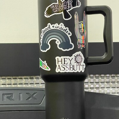 I'll Just Wait Until It's Quite Teacher Skeleton Die Cut Sticker Laptop ...
