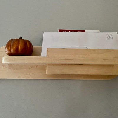 Small Entryway Organization, Key Holder, Wall Mount Coat Rack With ...