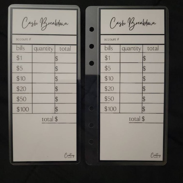 Expense Tracker Reusable Budget Expense Trackers Planner Expense ...