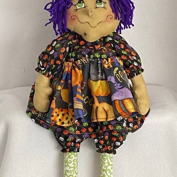 Primitive E-pattern "ginger Snap"~ Gingerbread Shelf Sitter Doll ...