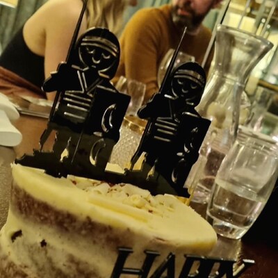 Acrylic Childrens Cartoon Roman Soldiers Cake Topper Decoration - Etsy