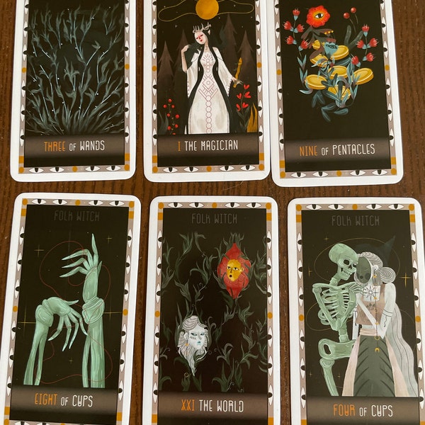 Botanica Oculta Tarot Deck Flower Illustration Herb Vintage Botanical ...