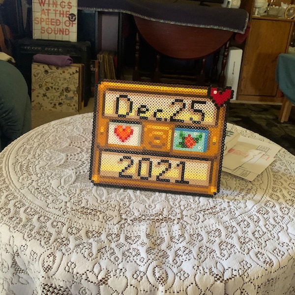 Custom Stardew Valley Clock // Anniversary Present // Special Date ...