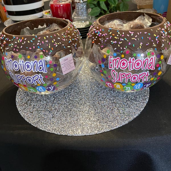 Funny Motivational Candy Jar Gift, Custom Treat Candy Holder for Boss ...