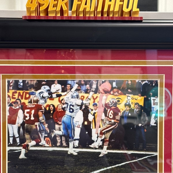 49er Faithful Desk Display - Etsy