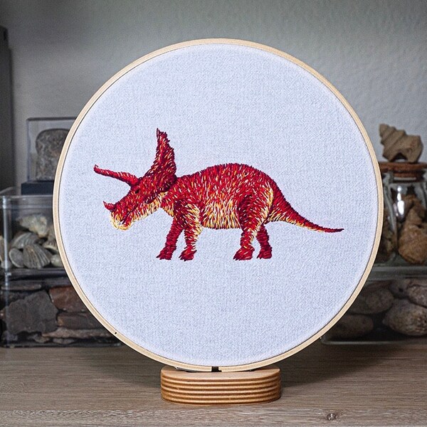 Hoop Prop: Embroidery Hoop Stand or Cross Stitch Display, Easy Gifting ...