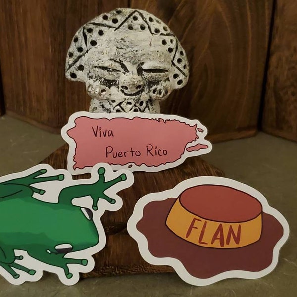 Empanadilla Sticker, Flan Sticker, Sorullo Sticker, Pastelillos Sticker ...