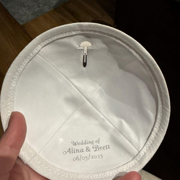 Authentic Israeli Design Star of David Embroidered Special Kippah ...