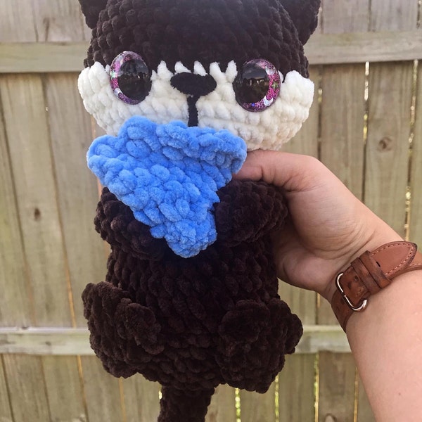 Amigurumi Otter Pattern, Plush Pattern, PDF Pattern, Stuffed Otter Toy ...